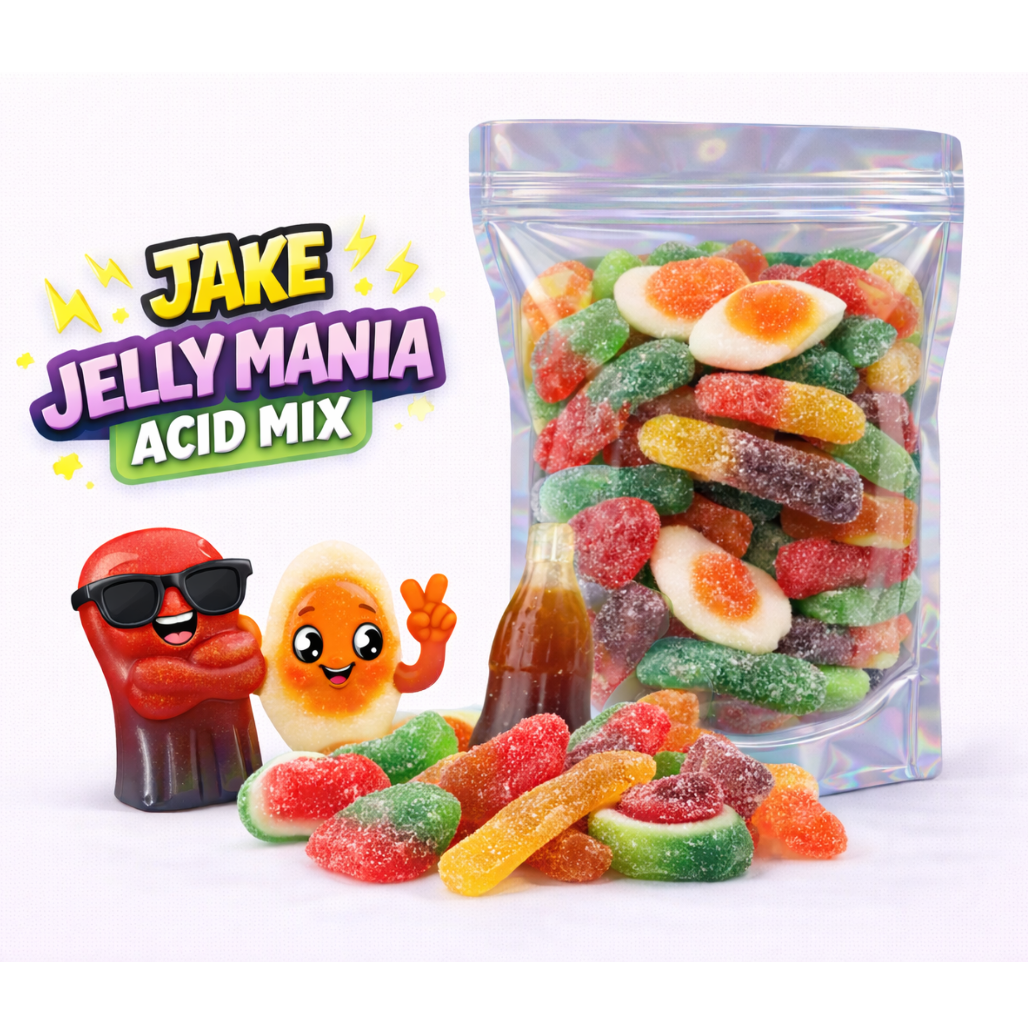 Jake Jelly Mania Acid Mix | Mr Snoep