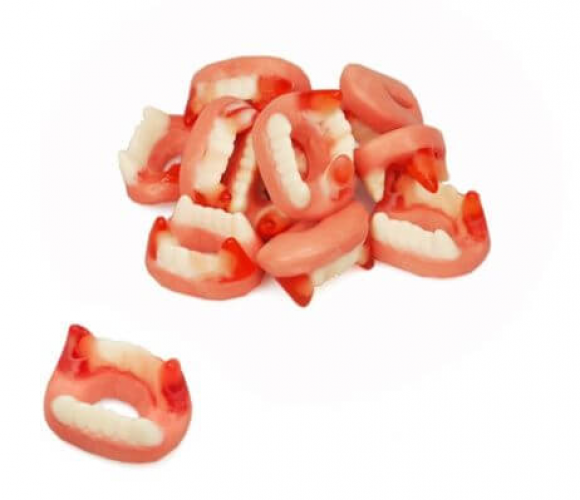 Trolli Dracula Tanden 250gram | Mr Snoep